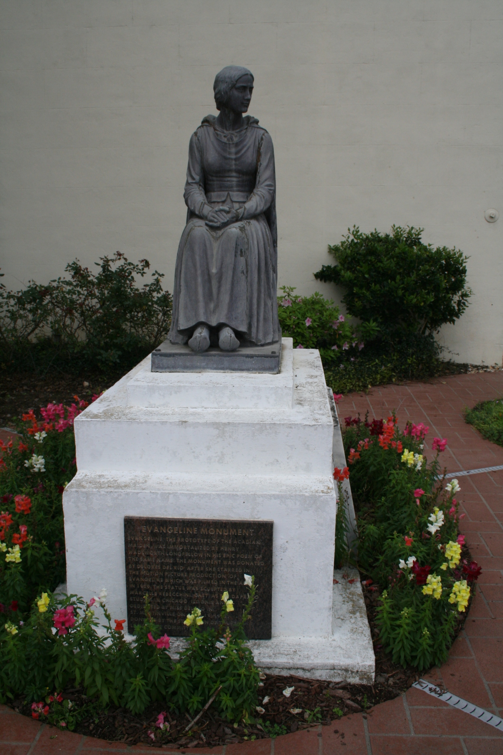 Evangeline : Statues : St Martinville : Pays cajun et bayous ...