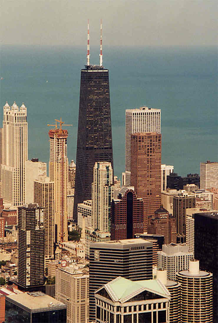 Vue sur le John Hancock Center : John Hancock Observatory : Magnificent ...