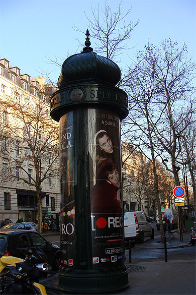 La colonne MOORRIS : Paris : Île-de-France : Routard.com