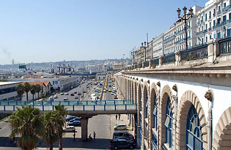 Front de mer au niveau de la pêcherie : Villes : Alger : Côte ...