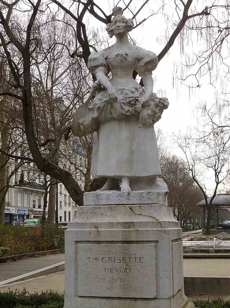 La Grisette : Statues : 10ème arrondissement : Paris : Routard.com