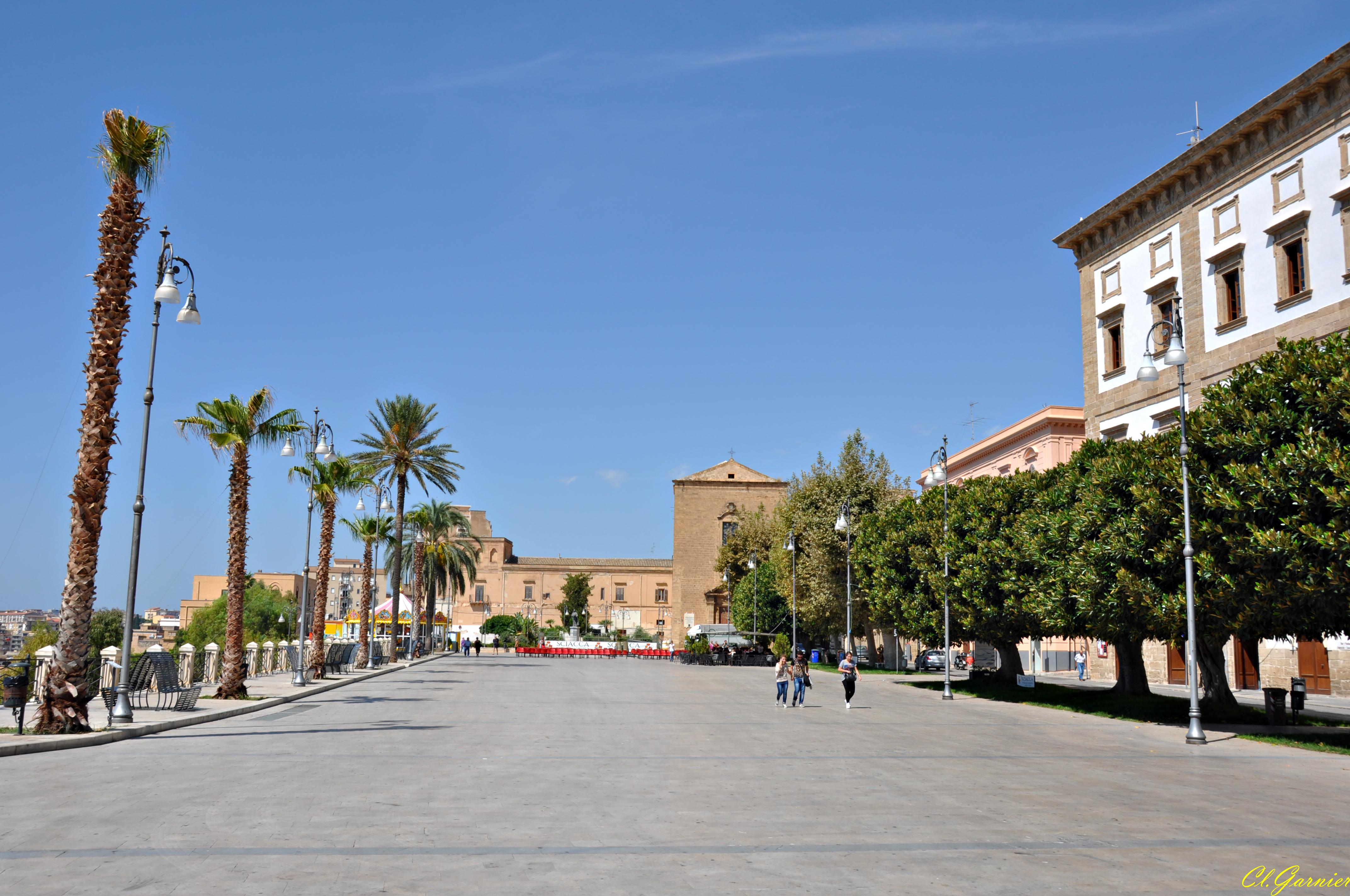 Piazza Scandialato : Sciacca : Sicile africaine : Sicile : Routard.com