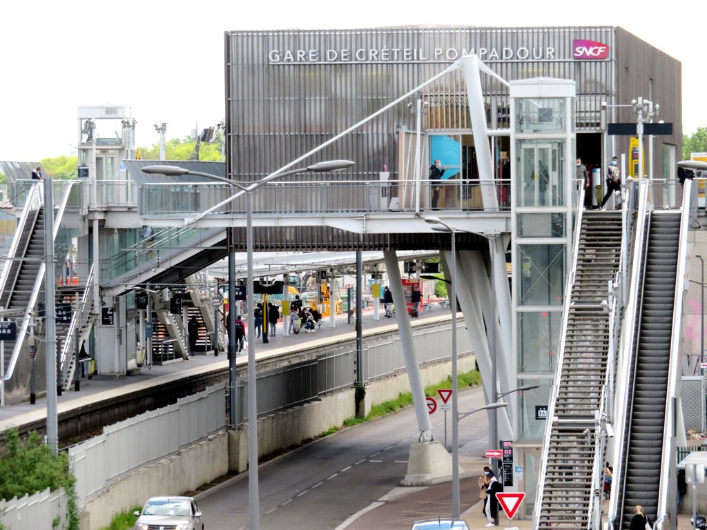 Gare RER Créteil Pompadour : Transport : Créteil : Val-de-Marne : Île ...