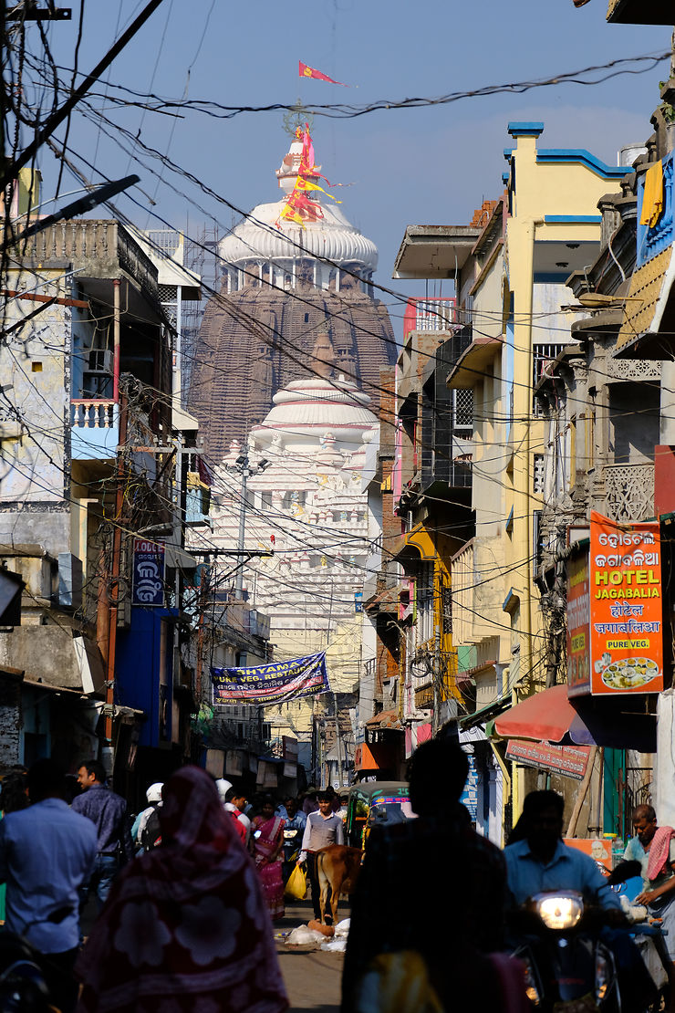 Quartier de Puri en Inde : Routes : Transport : Temples : Puri : Orissa ...