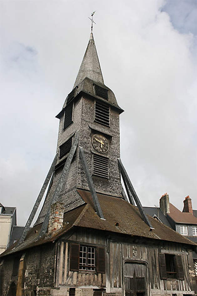 Clocher de l'église Sainte-Catherine : Eglise : Honfleur : Côte Fleurie ...