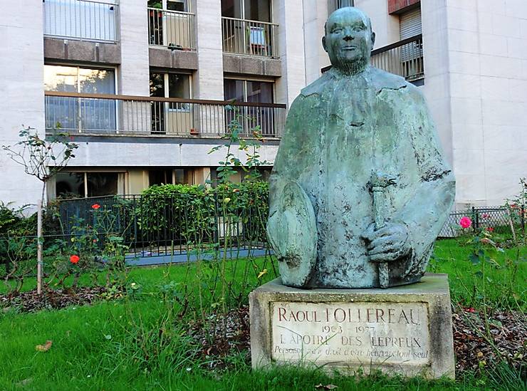 Raoul Follereau : Statues : 10ème arrondissement : Paris : Routard.com