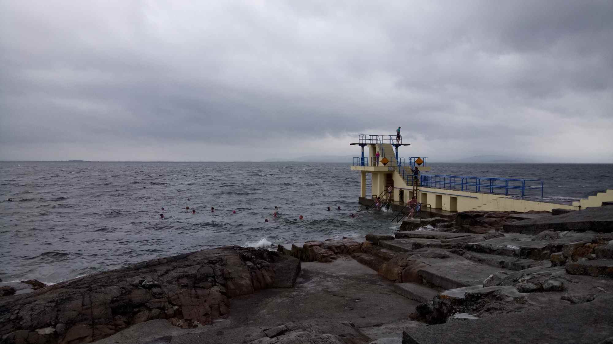 Blackrock Diving Tower, Salthill : Mer : Galway (Gaillimh) : Comté de ...