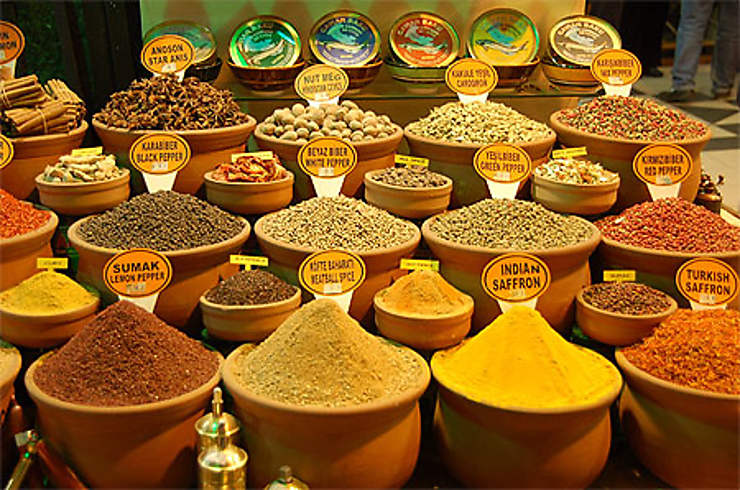 Epices : Marchés : Istanbul : Turquie : Routard.com