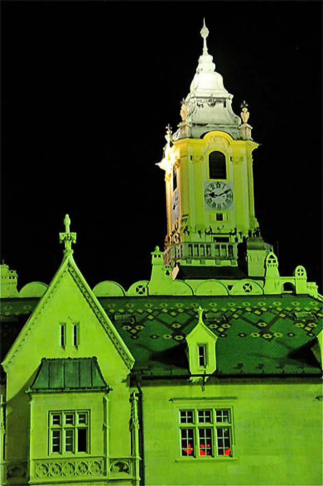 Palais Palffy : Nuit : Pálffyho Palác (palais Pálffy) : Bratislava ...