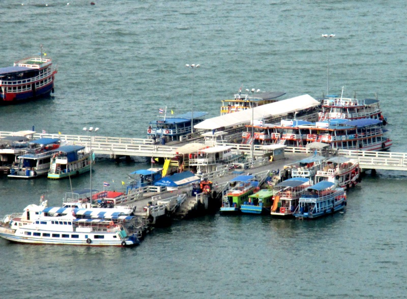 Port de Pattaya : Bateaux : Transport : Pattaya : Golfe de Thaïlande ...