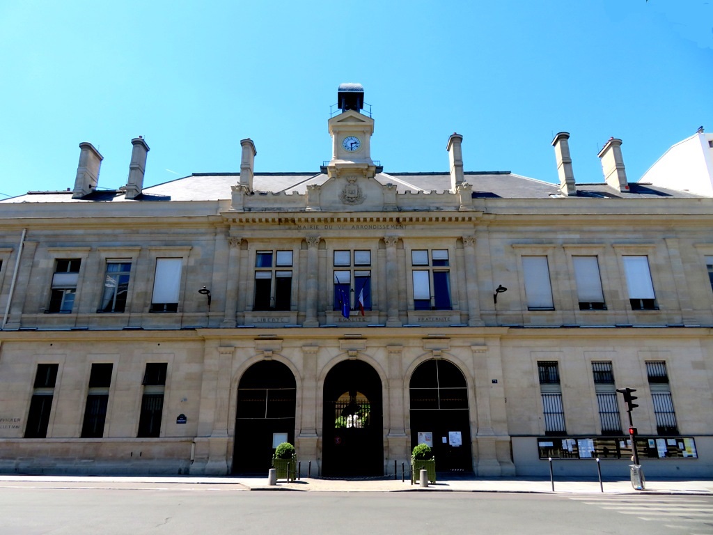 Mairie du 6ème arrondissement de Paris : Place Saint-Sulpice : 6ème ...