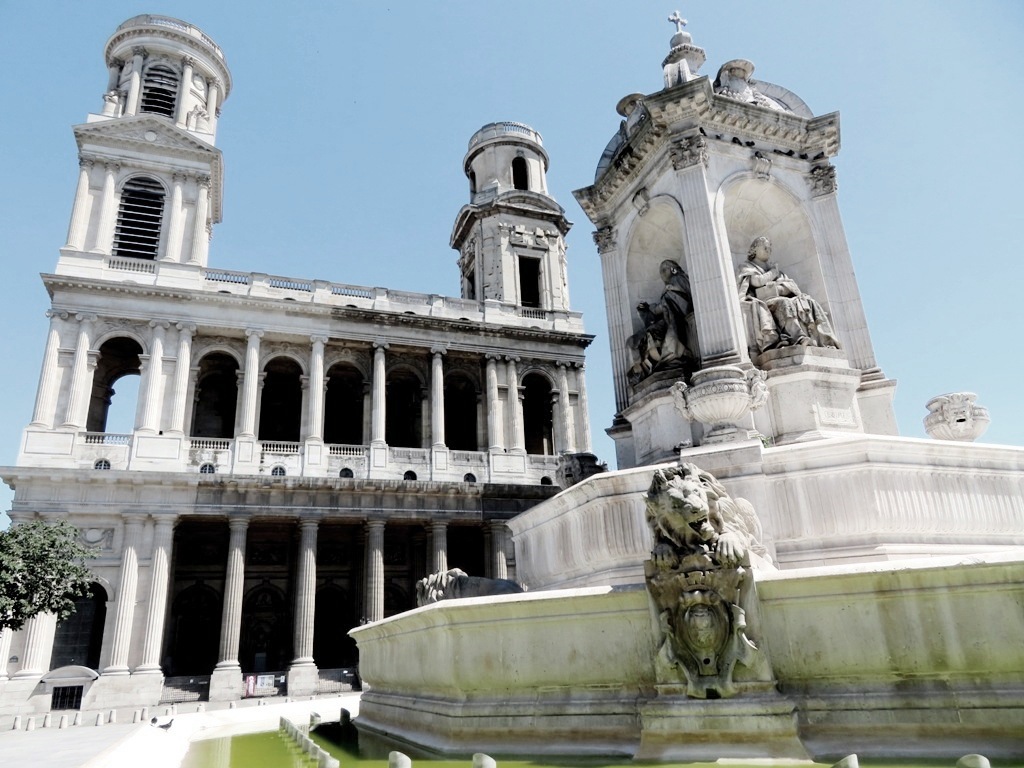 La fontaine Saint-Sulpice : Place Saint-Sulpice : 6ème arrondissement ...