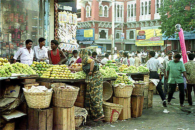 Madras (Chennai): scène de rue : Chennai (Madras) : Tamil Nadu : Inde ...