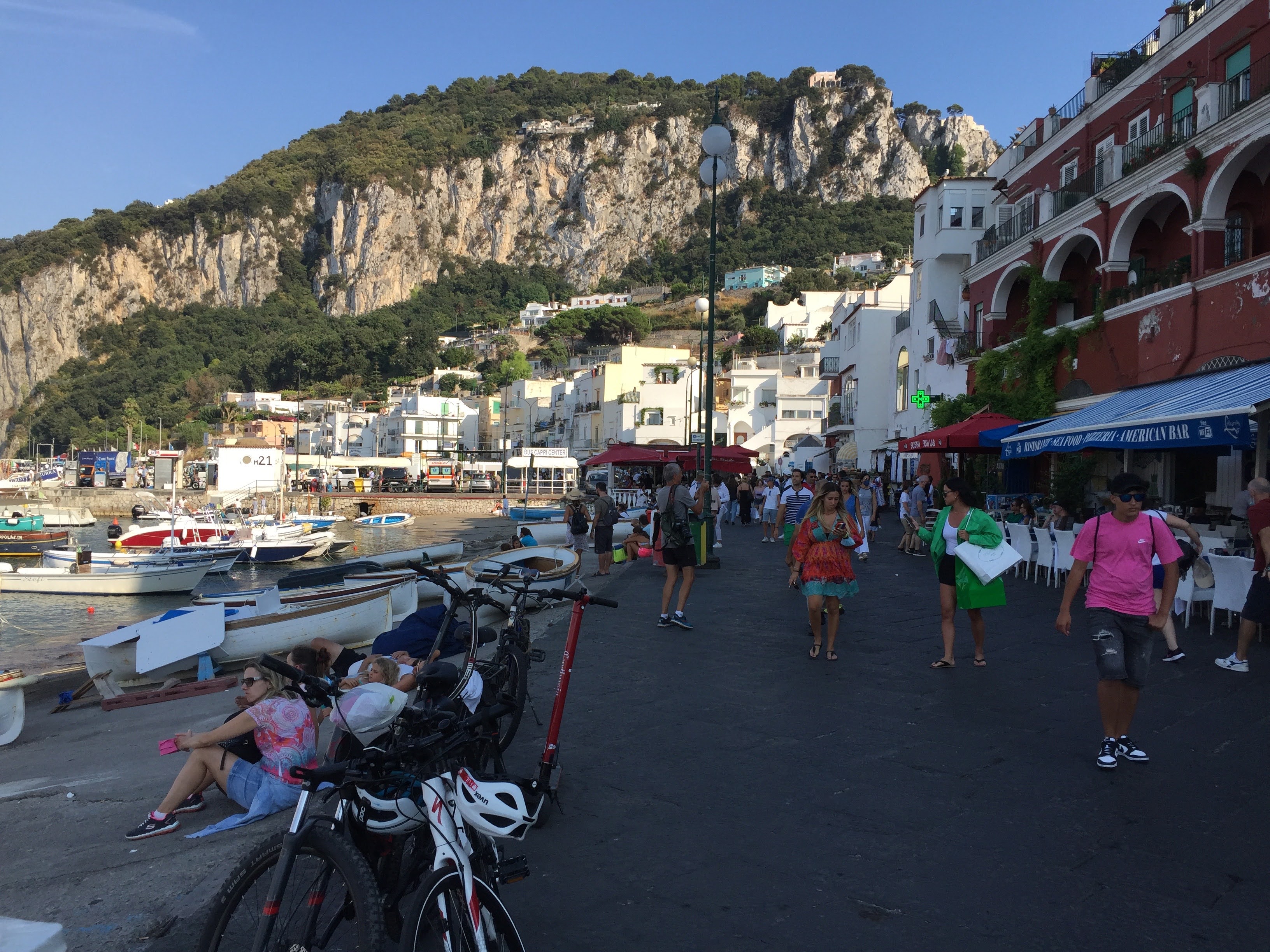 Capri: via Cristoforo Colombo : Naples : Italie : Routard.com
