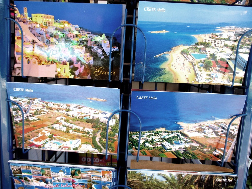 La carte postale, à Malia : Malia : Région d'Héraklion : Crète ...