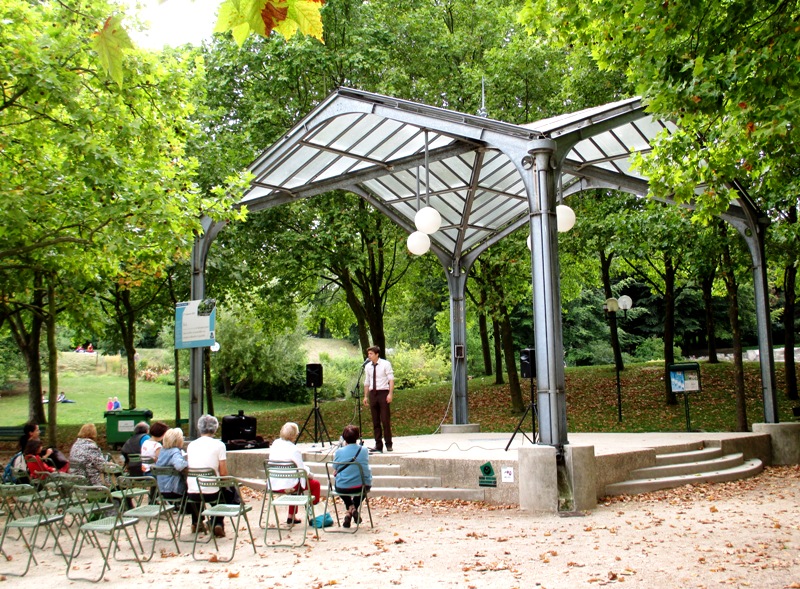Kiosque à musique : Parc Georges Brassens : 15ème arrondissement ...