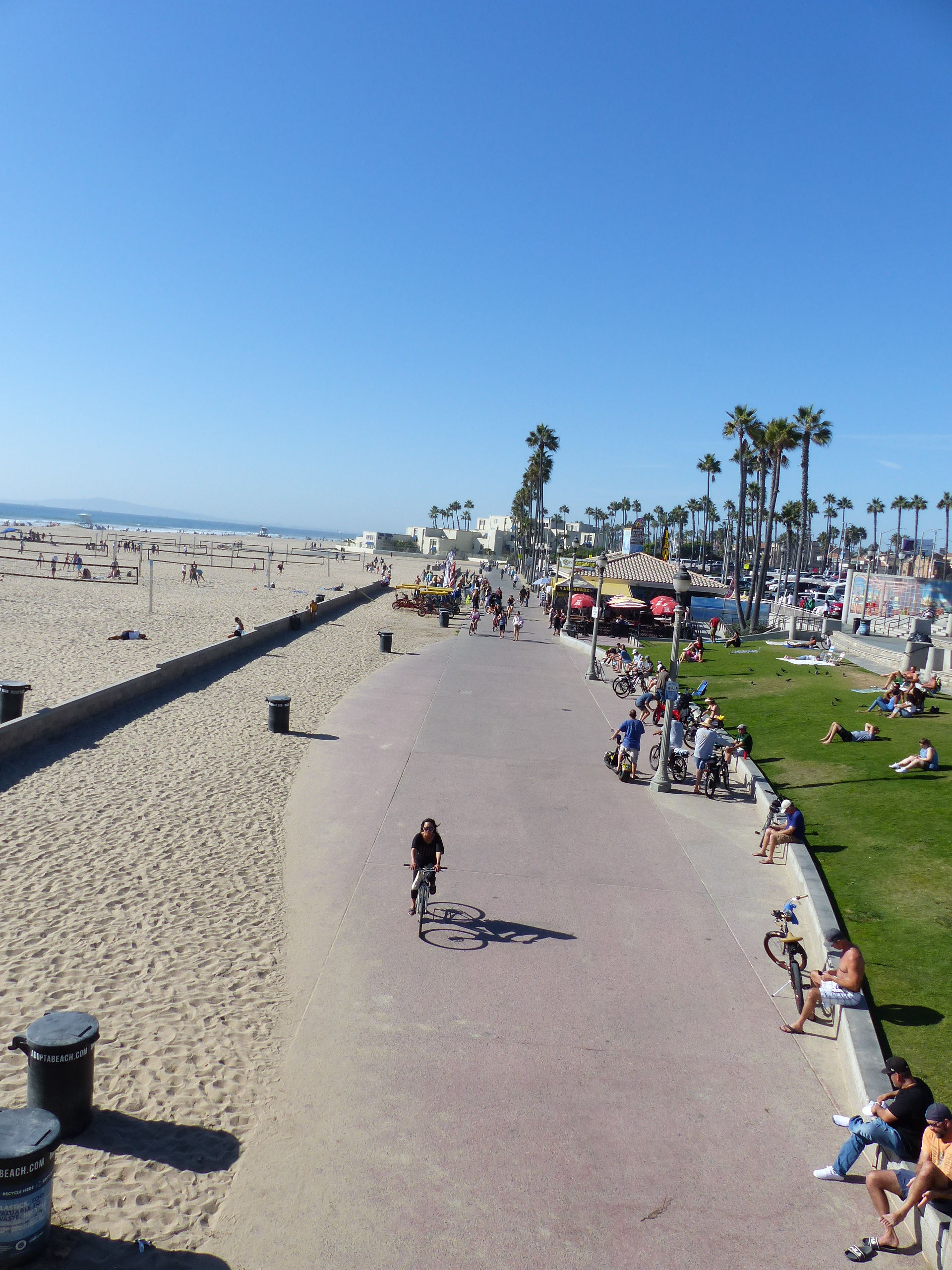 Vue depuis la jetée sur Huntington Beach : Plages : Mer : Huntington ...