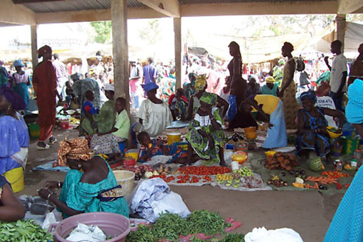 Marché local : Marchés : Siné Saloum : Sénégal : Routard.com