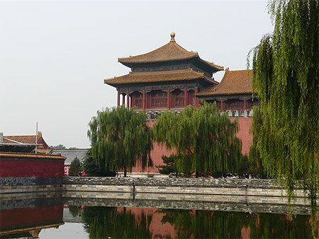 Arrière de la Cité Interdite : Cité interdite : Pékin (Beijing ...