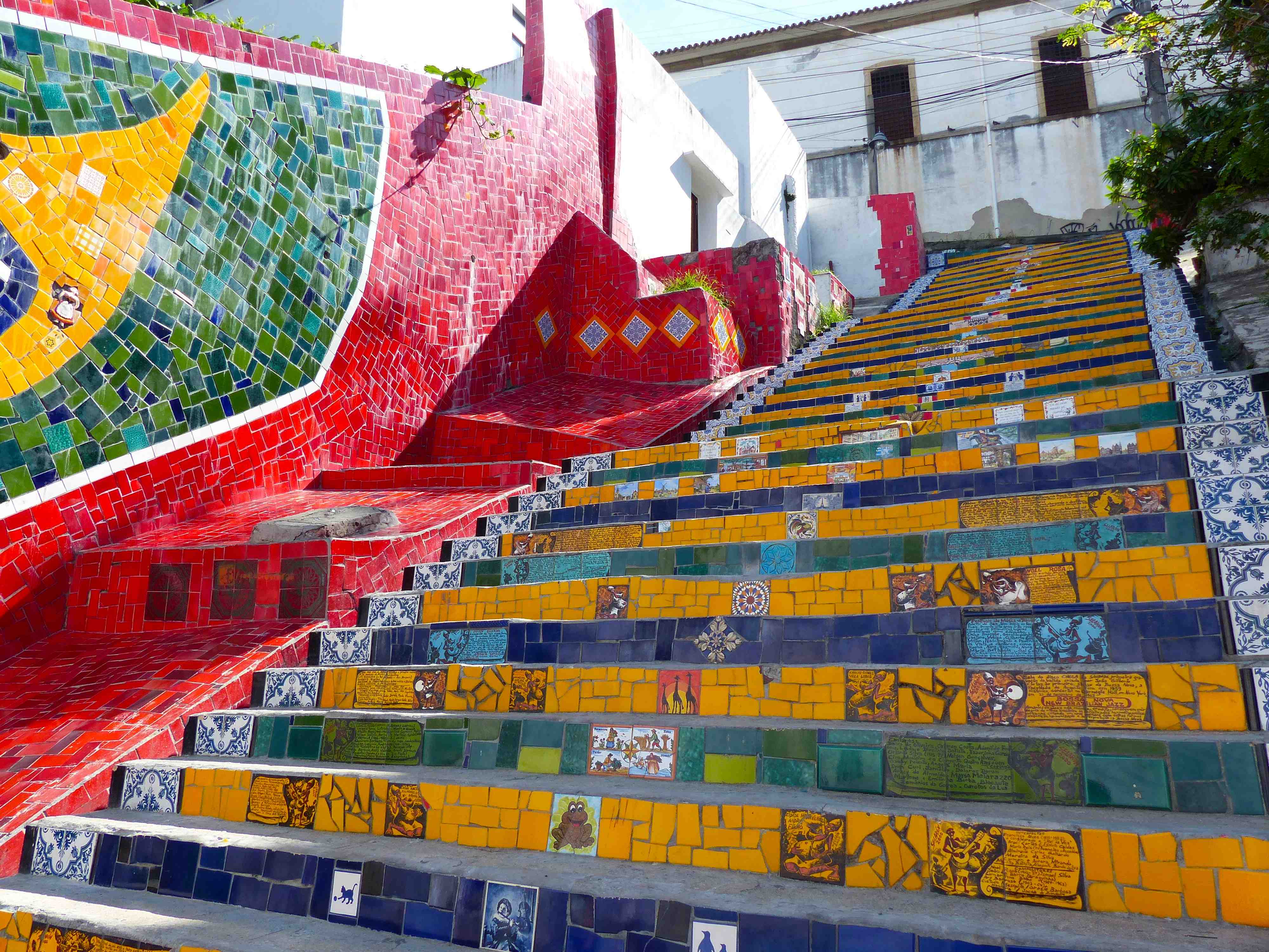 Escalier Sélaron : Santa Teresa : Rio de Janeiro : Routard.com