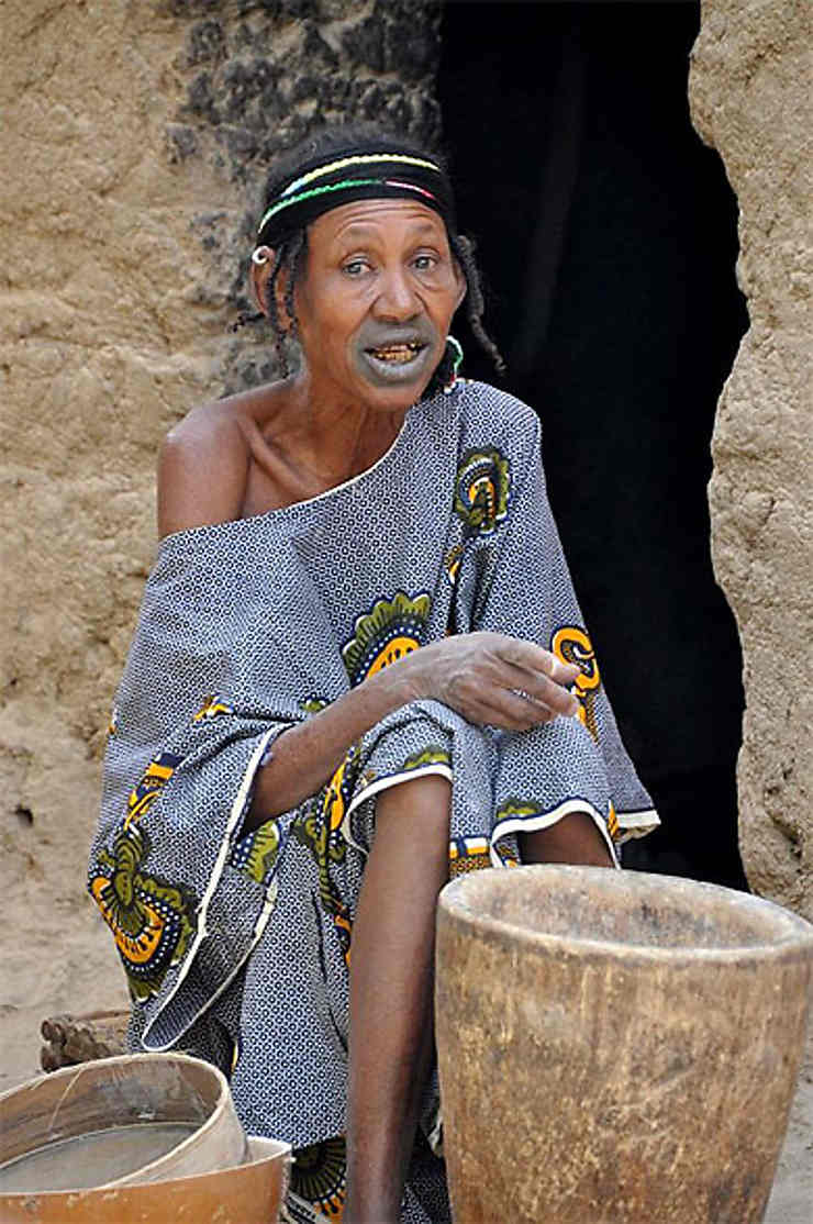 Femme Peul : Portraits : Ségou : Régions de Ségou et Mopti : Mali ...