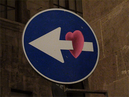 Signalisation fun : Panneaux : Insolite : Florence : Italie : Routard.com