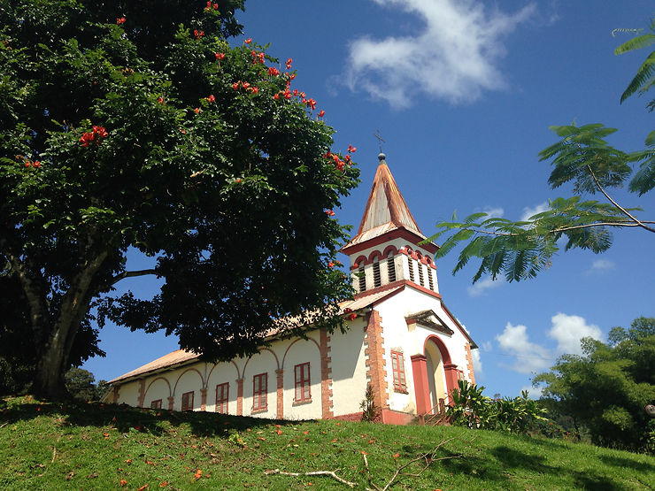 L'église du village de Roura, Guyane : Eglise : Roura : Parc naturel ...