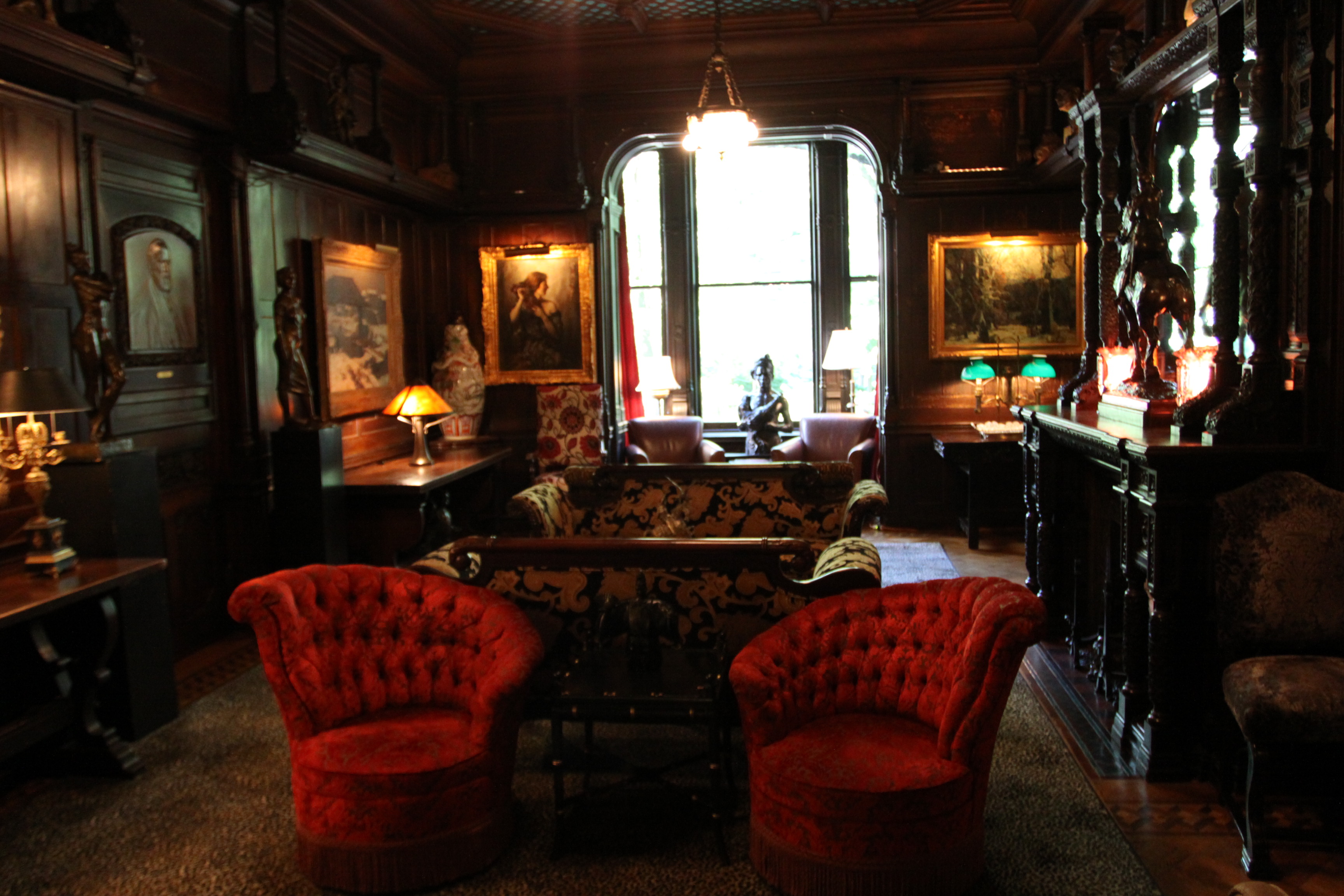 New York - Intérieur du National Art Club : Manhattan : New York ...