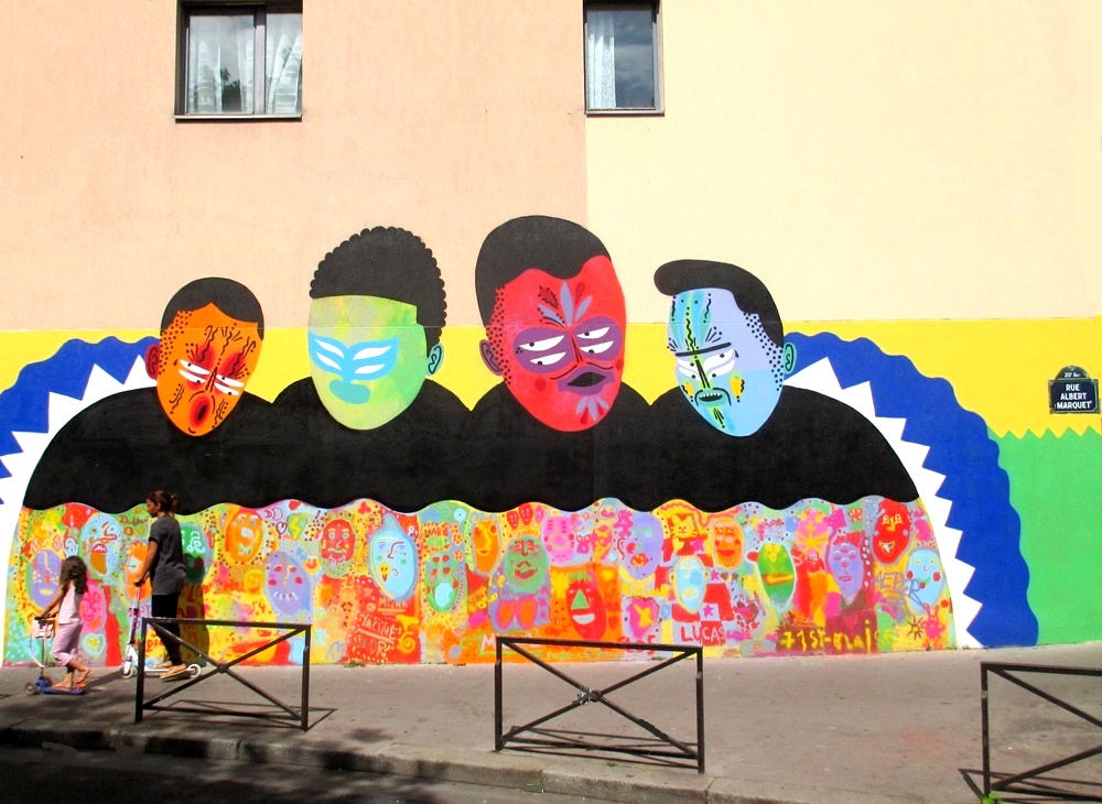 Art street (Kashink) : Street art : 20ème arrondissement : Paris ...