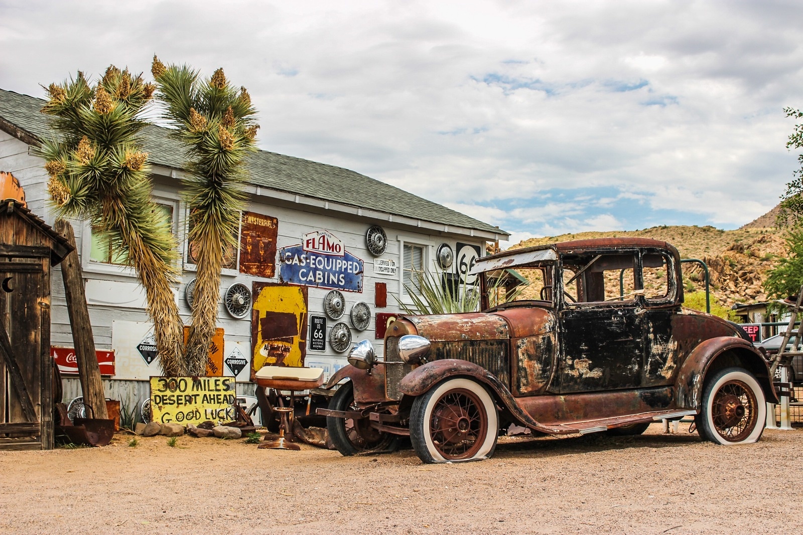 Hackberry general store sur la route 66 : Routes : Transport ...