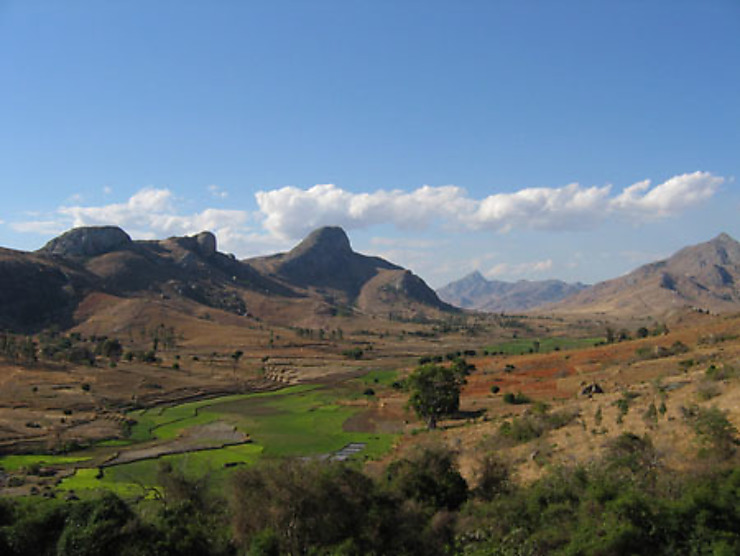 Hauts plateaux : Ambalavao : Fianarantsoa et sa région : Madagascar ...