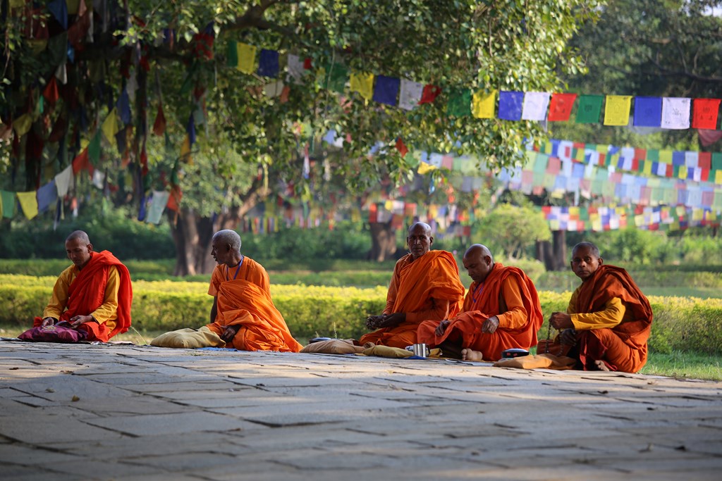 Moines bouddhistes : Moines : Lumbini : Téraï : Népal : Routard.com
