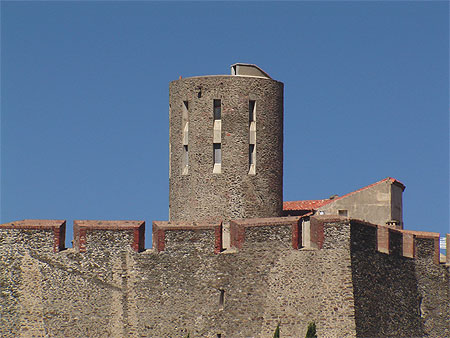 Tourelle : Collioure : Pyrénées-Orientales : Languedoc-Roussillon ...