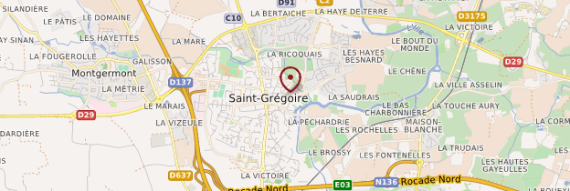 Voyage Saint-Grégoire, Bretagne | Partir en vacances Saint-Grégoire ...